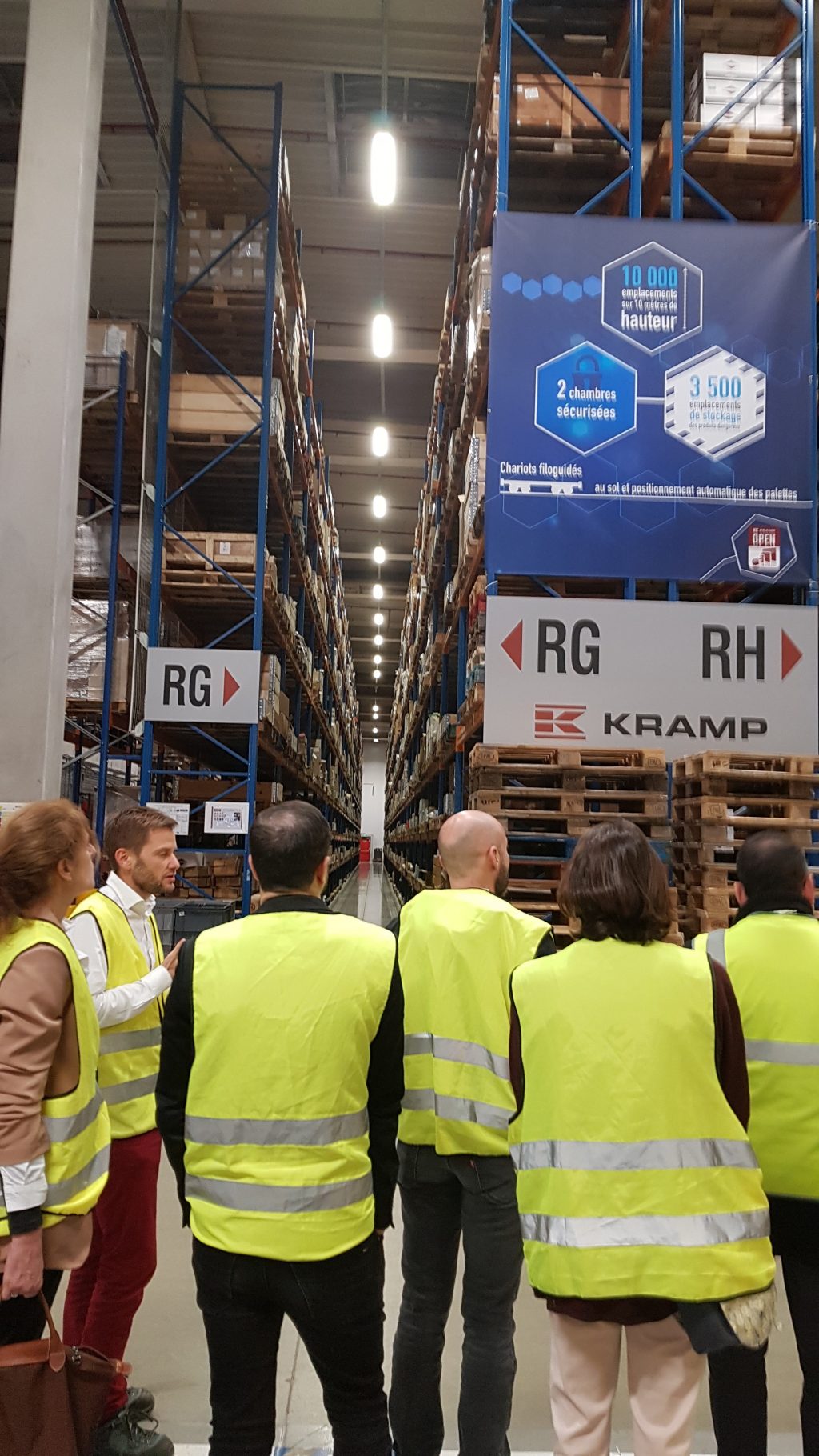 Visite de l’entreprise Kramp – Le Porte CLEE